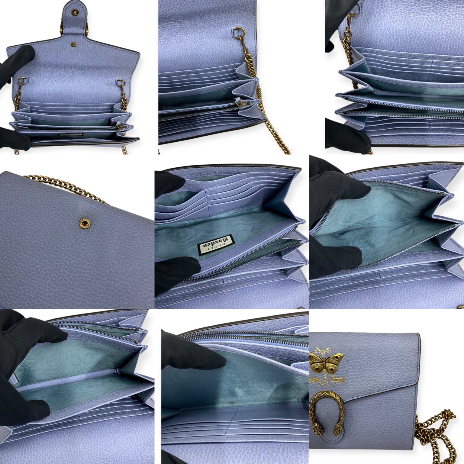 Gucci Garden Dionysus Wallet On Chain Bag - Gold House