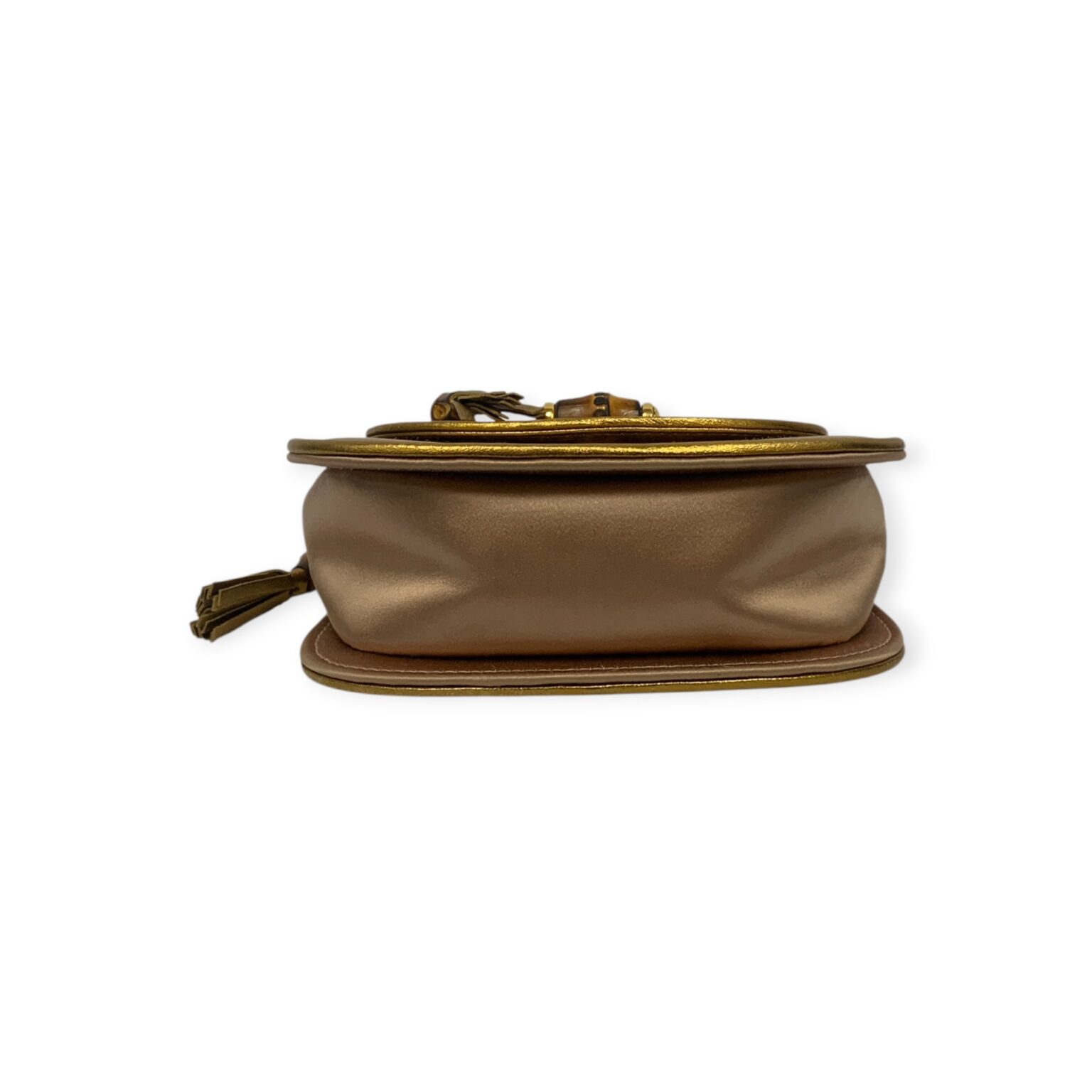 Gucci Bamboo Nano Top Handle Bag - Gold House